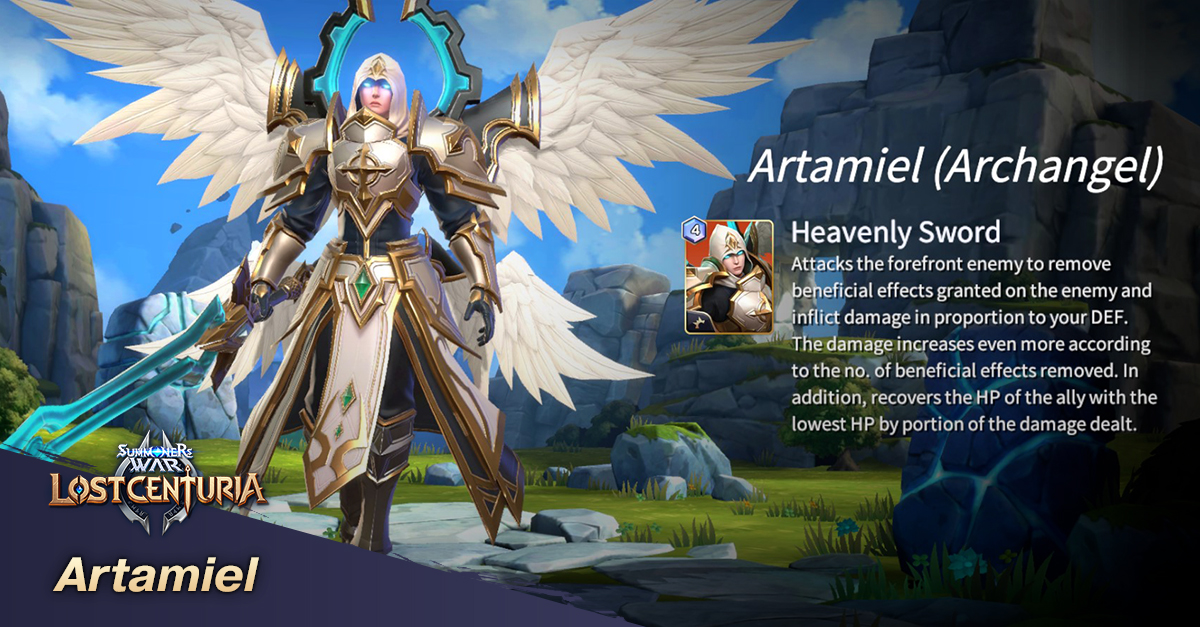 Artamiel Guide Lost Centuria : Runes and Decks | LostCenturia.gg