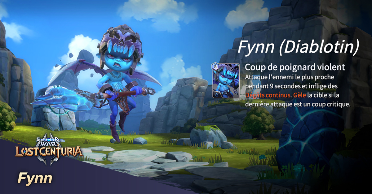 Guide Fynn Lost Centuria : Runes et Compos | LostCenturia.gg