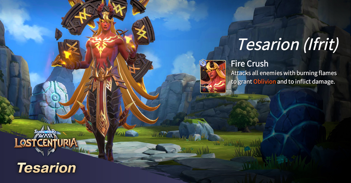 Tesarion Guide Lost Centuria : Runes and Decks | LostCenturia.gg