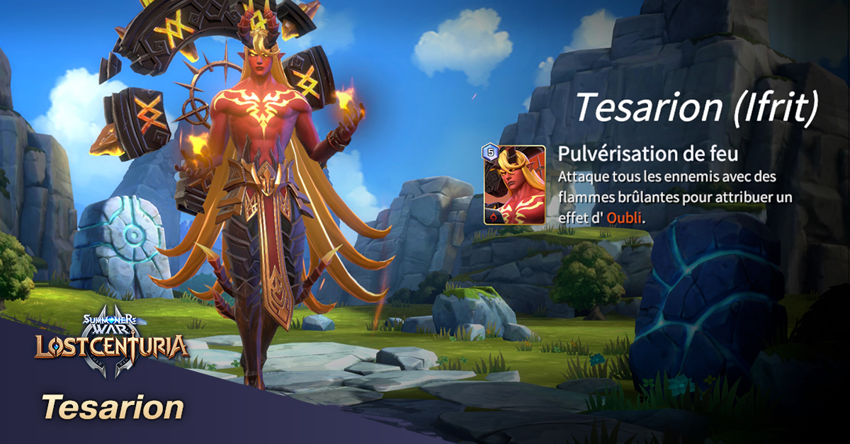Guide Tesarion Lost Centuria : Runes et Decks | LostCenturia.gg